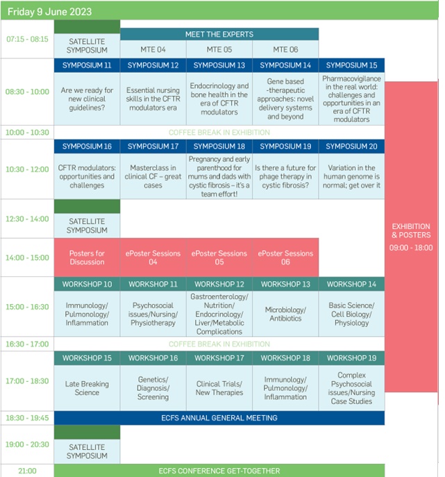 Scientific Programme | European Cystic Fibrosis Society (ECFS)